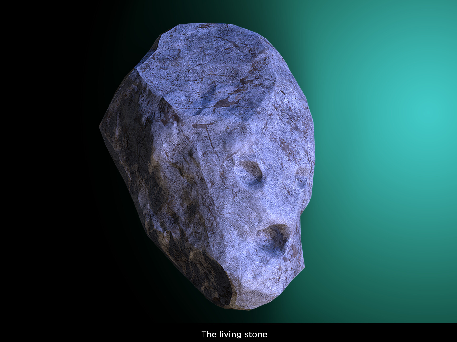 ArtStation - The living stone