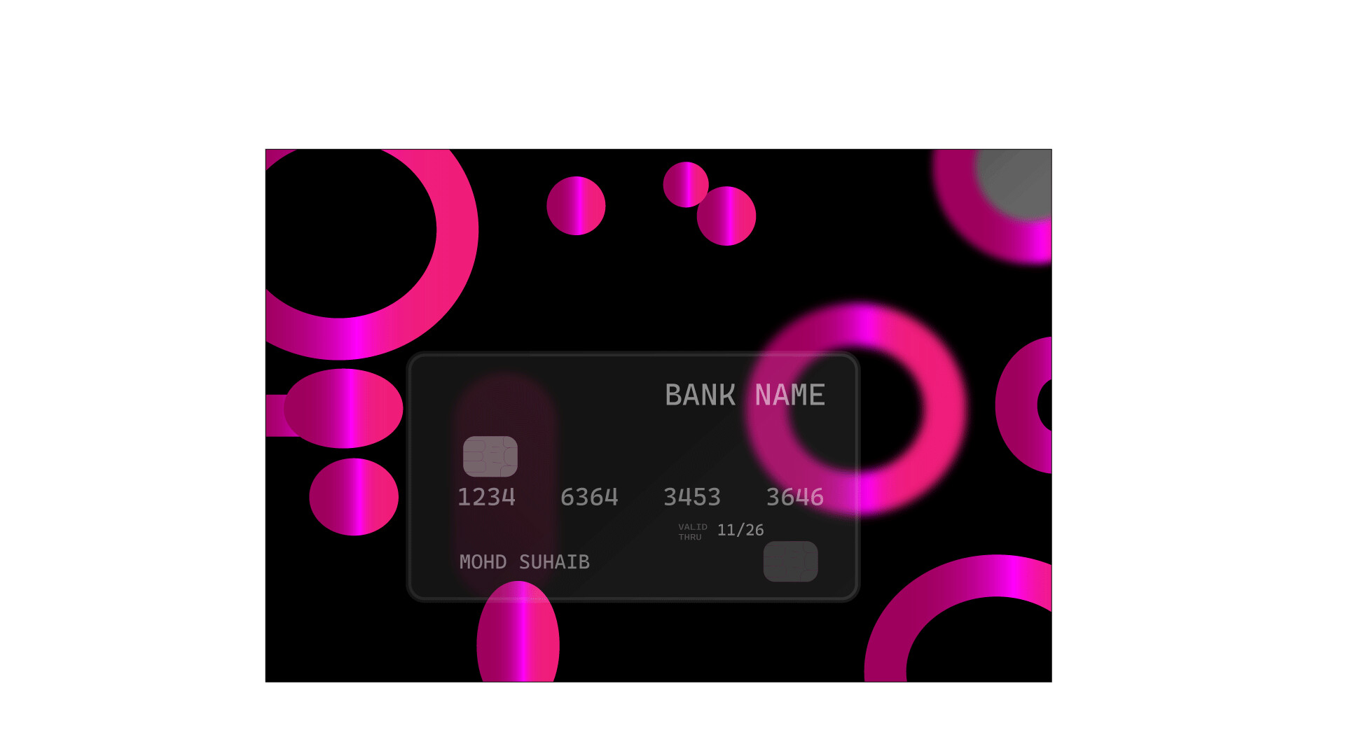 ArtStation - transparent Credit card