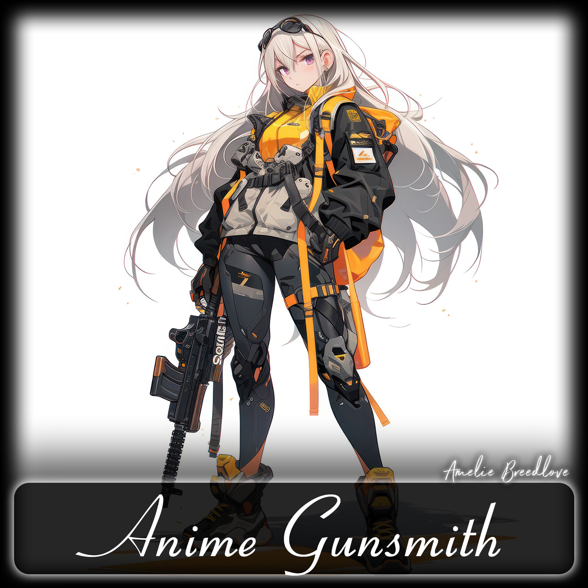 ArtStation - 200 Anime Gunsmith (Full Body) Reference Pack | 4K | v.9