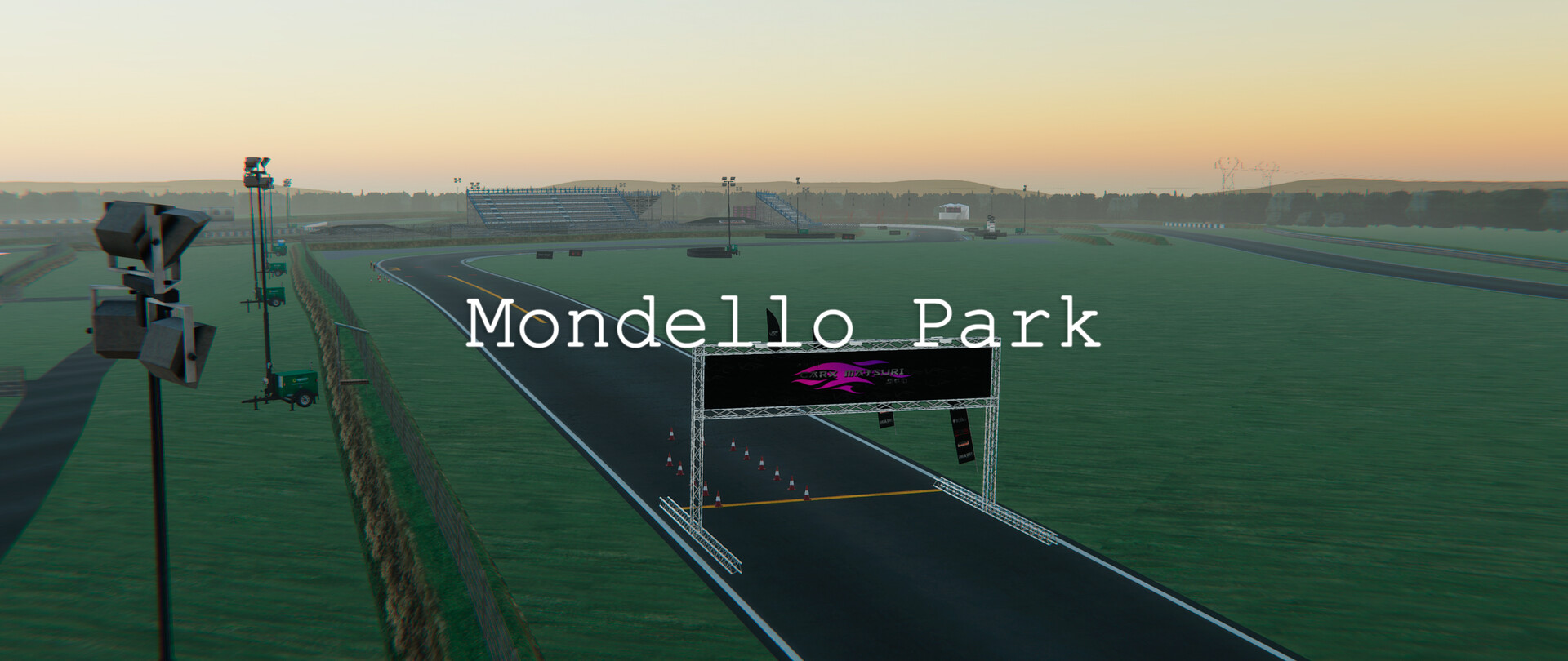 ArtStation - "Mondello Park" for "Carx Matsuri" from Assetto Corsa