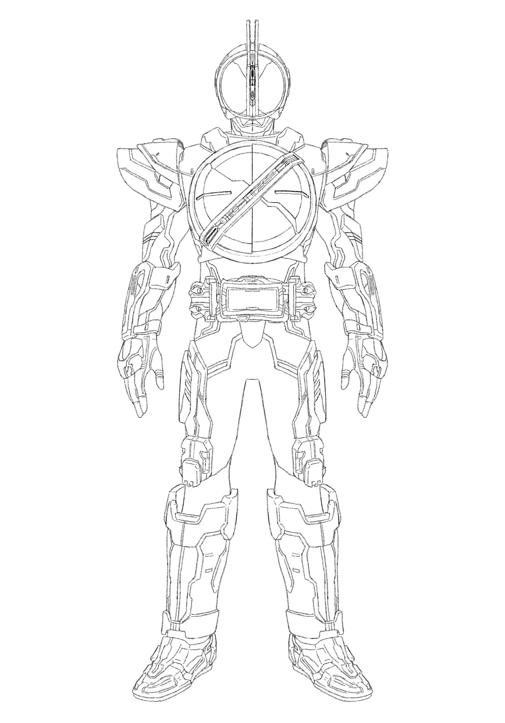 kamen rider wizard coloring pages