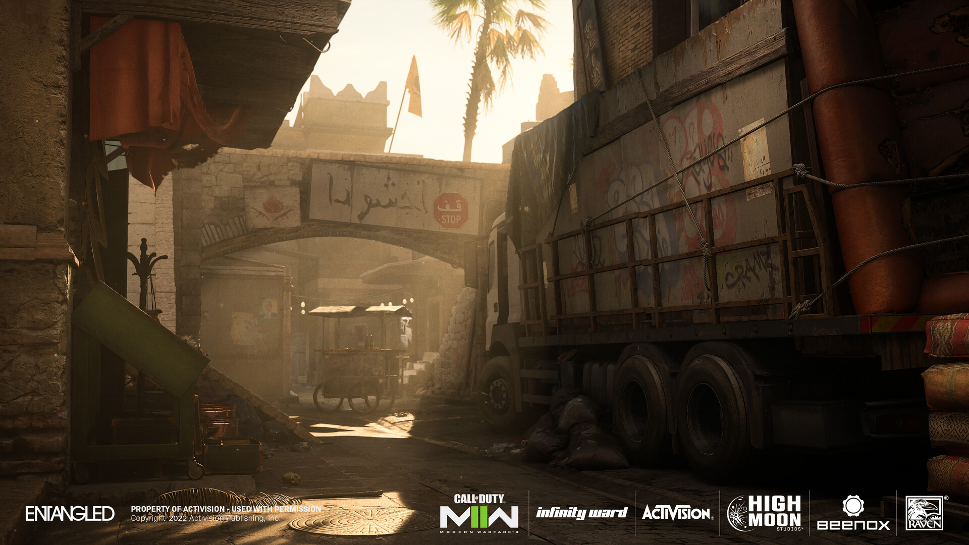 ENTANGLED Studio - In-game Level Art for Call of Duty MW2