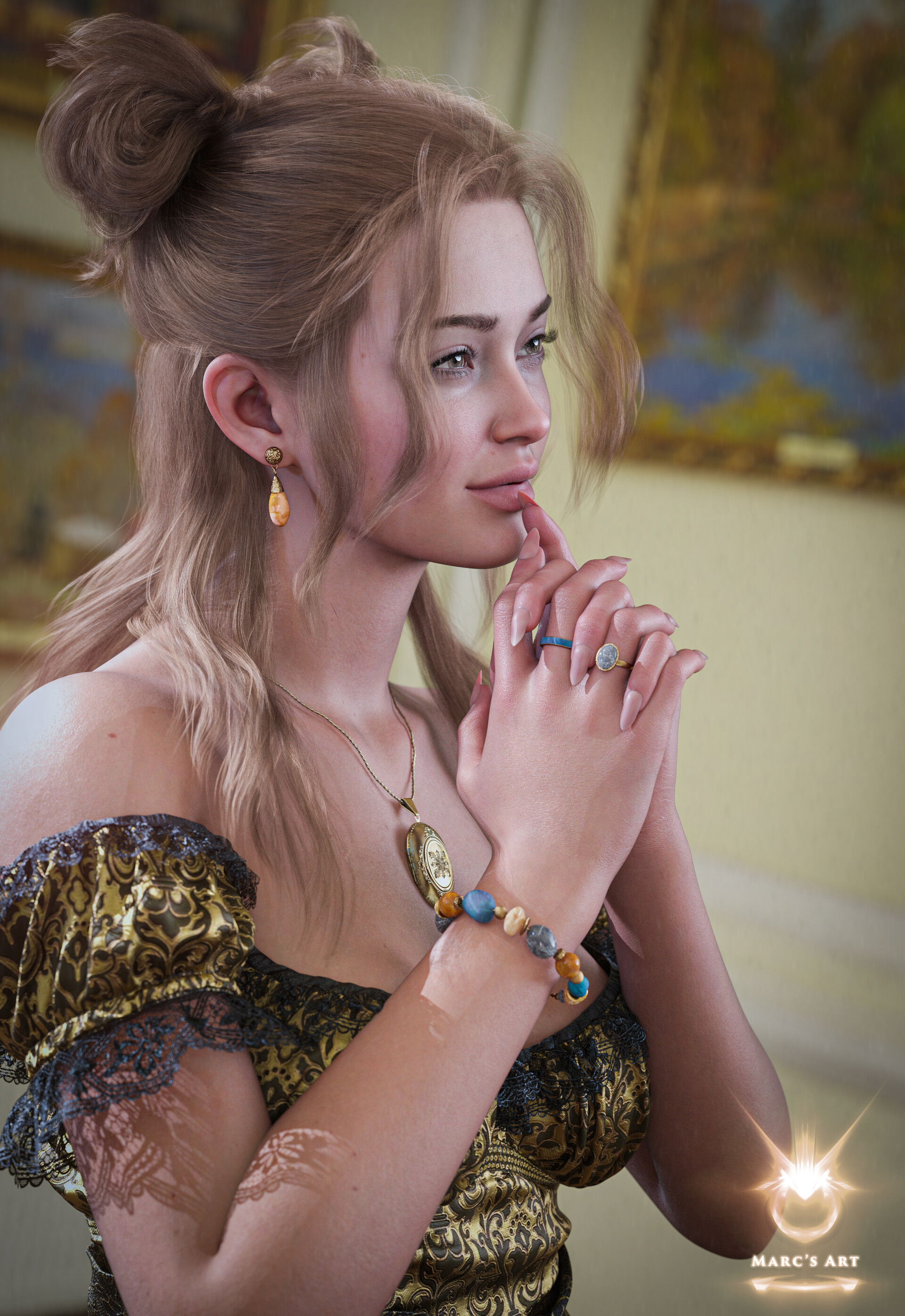 ArtStation - MA At the Gallery