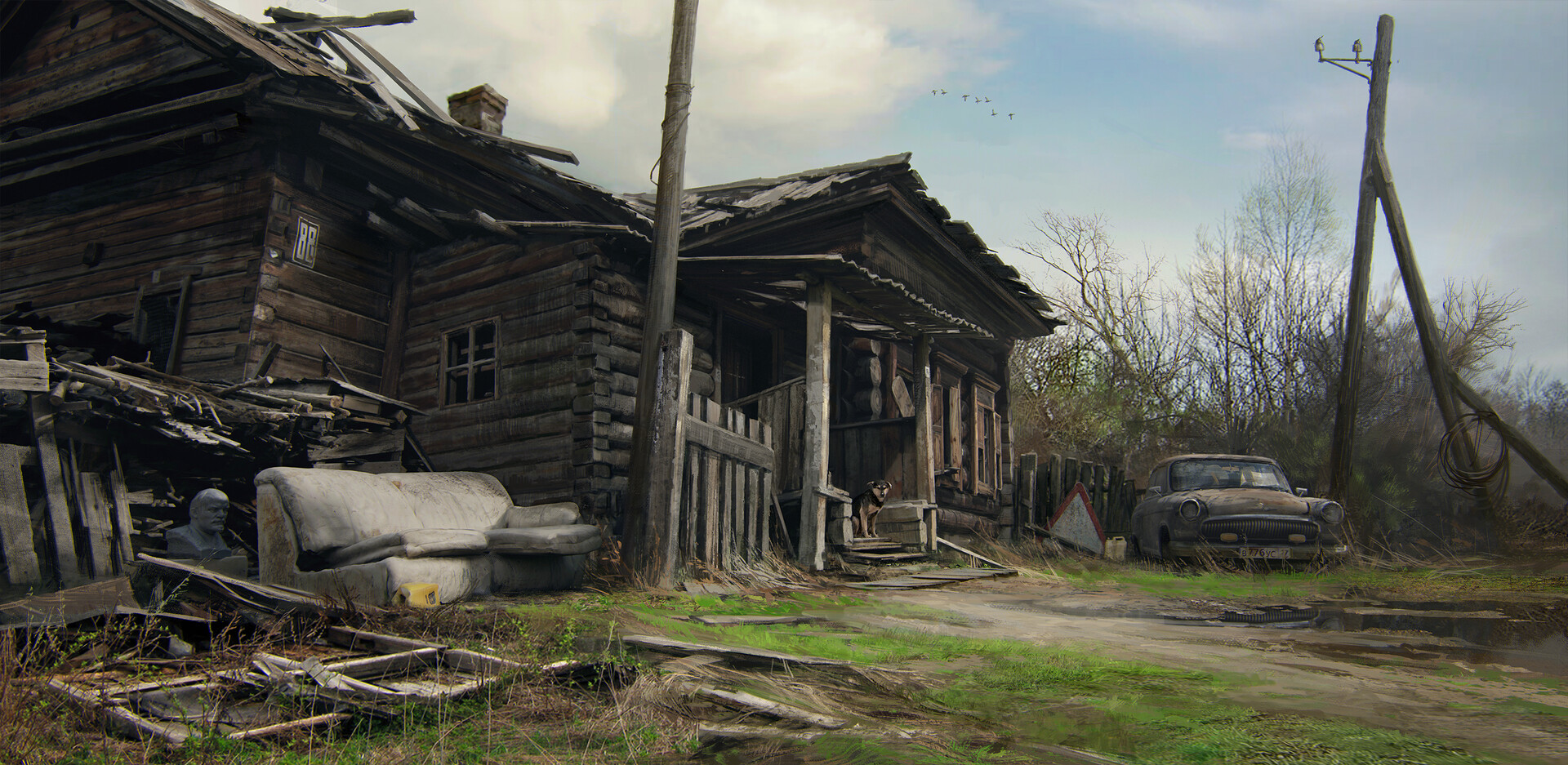 ArtStation - Spring day