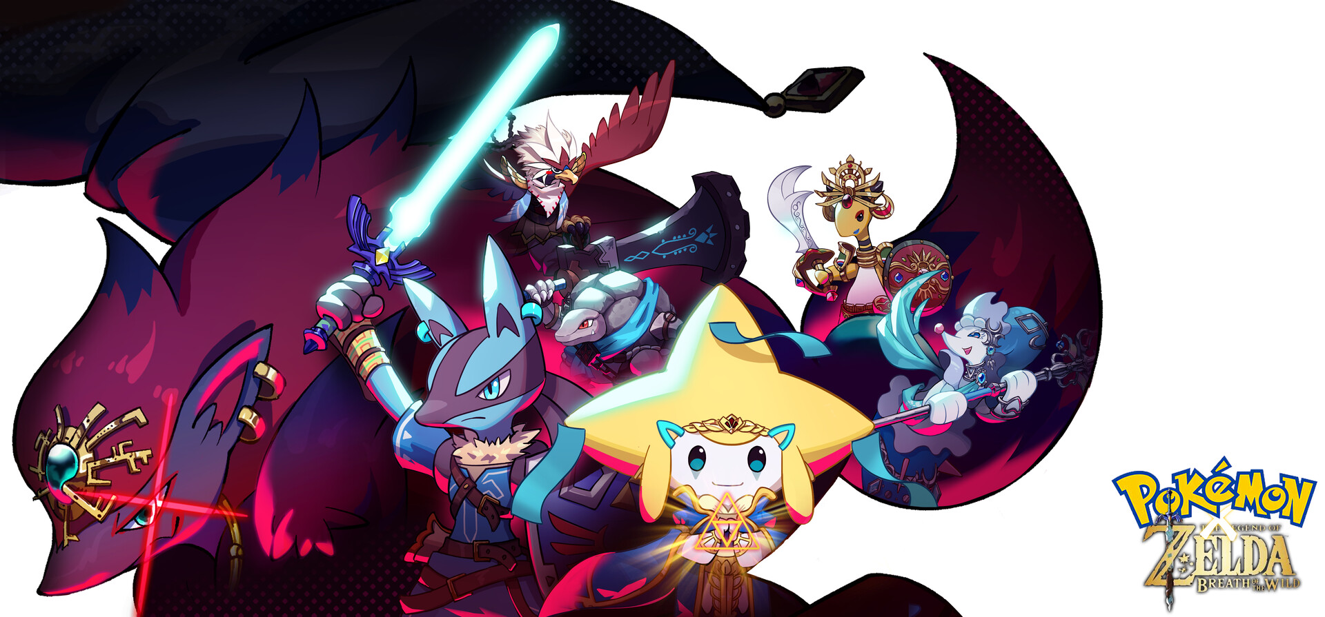 ArtStation - Pokémon x Legend of Zelda