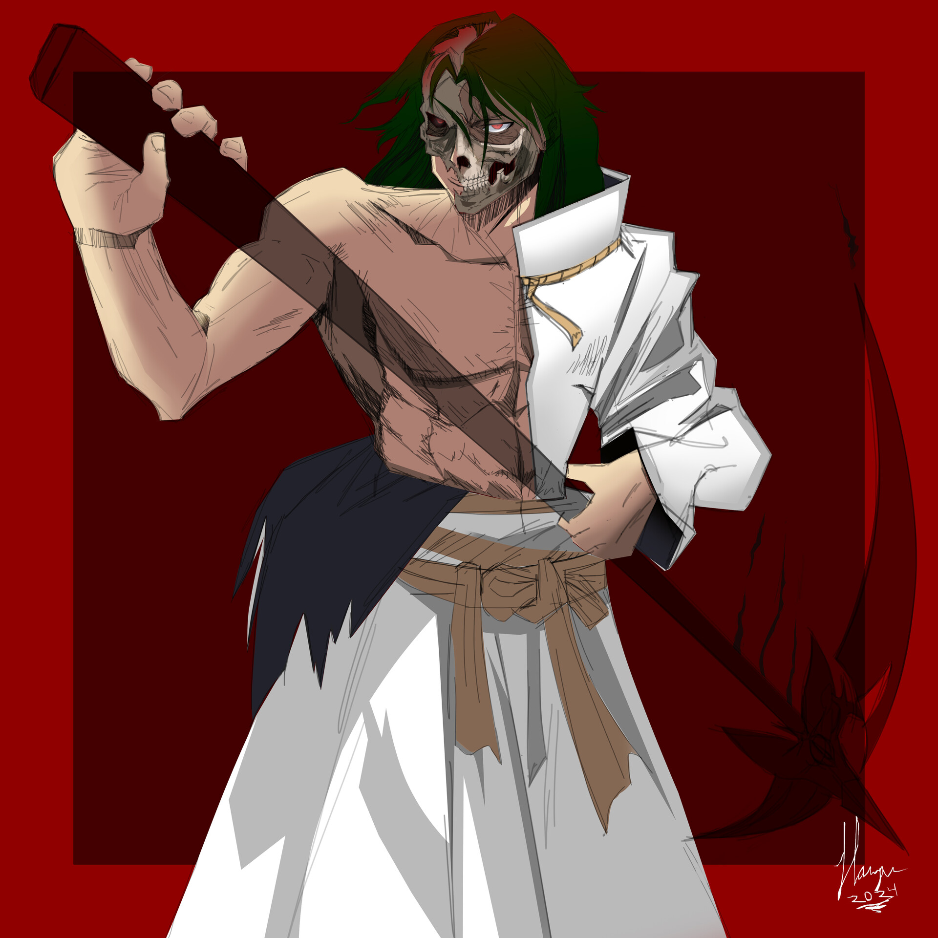 ArtStation - I designed this fanart of Simon! for edwinglovecrafts!