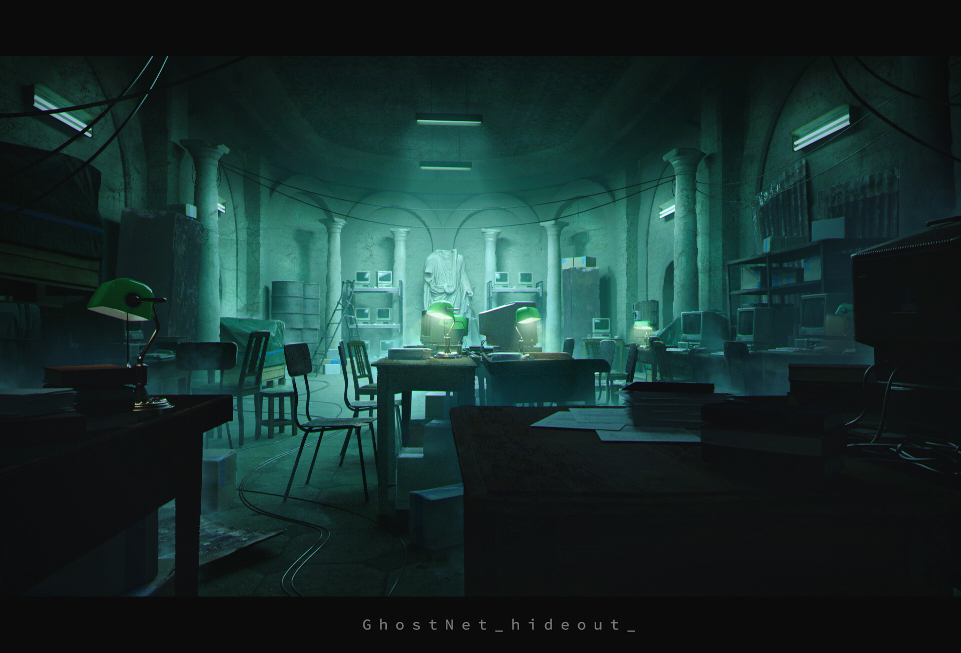 ArtStation - GhostNet Hideout