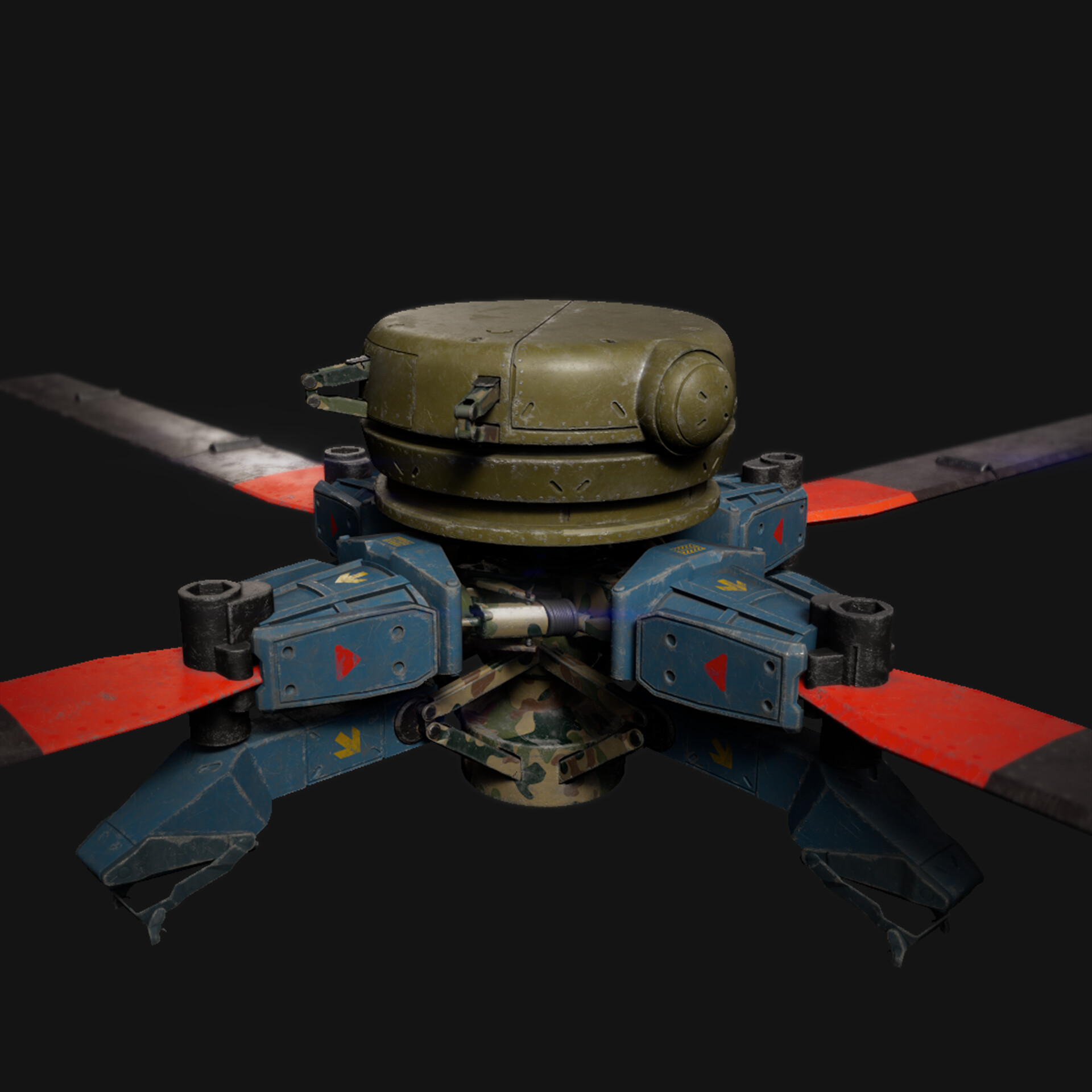 ebrahim sadeghi - helicopter rotor