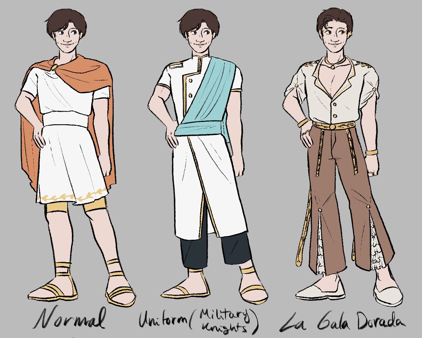 Maria Barber - Character Lineup and designs