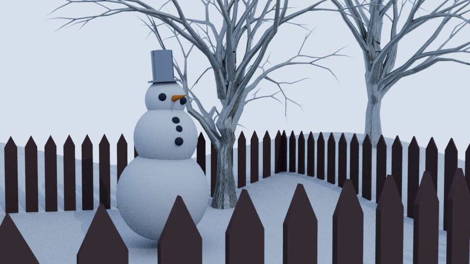 ArtStation - snowman Assignment