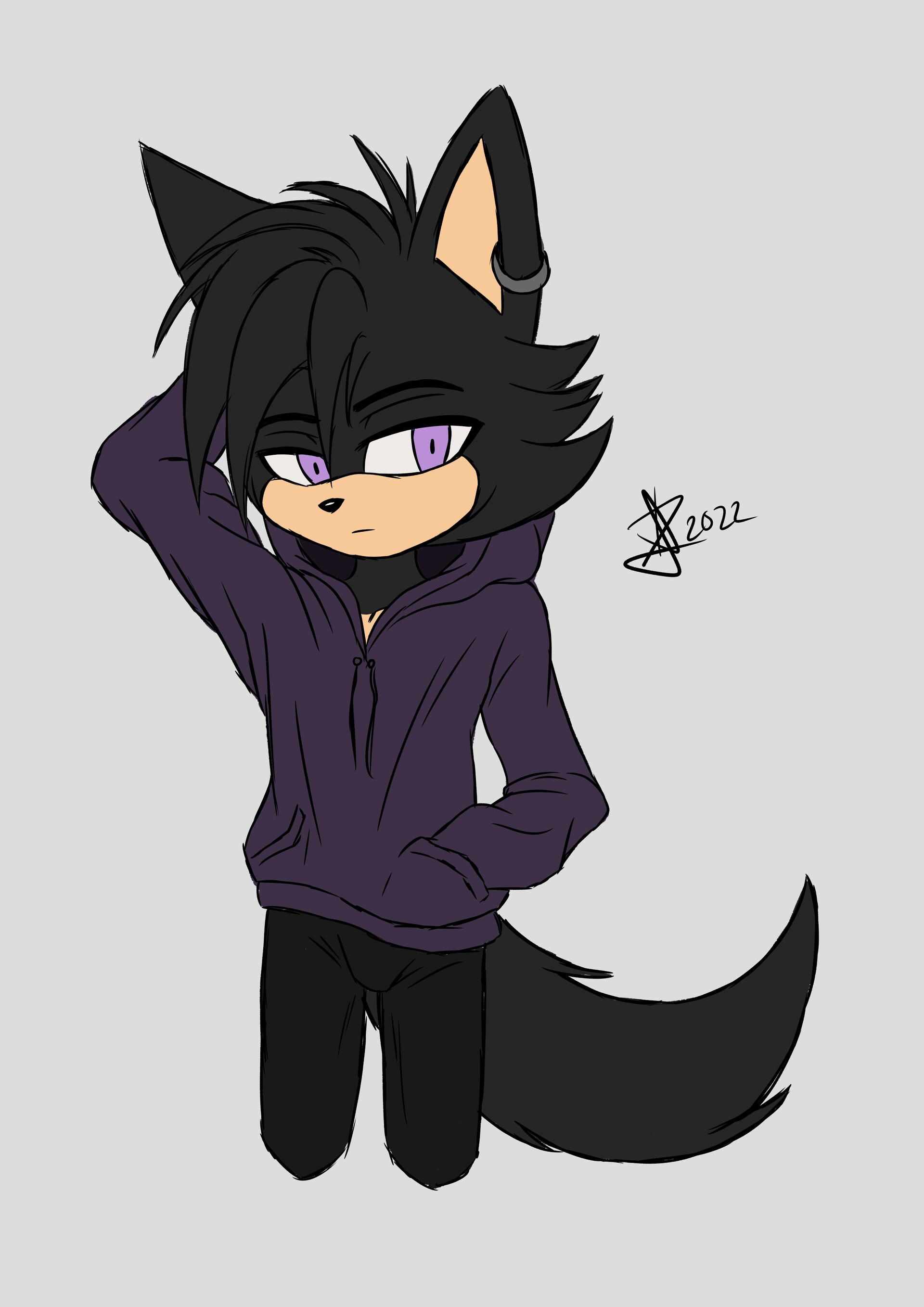 andy the hedgehog oc