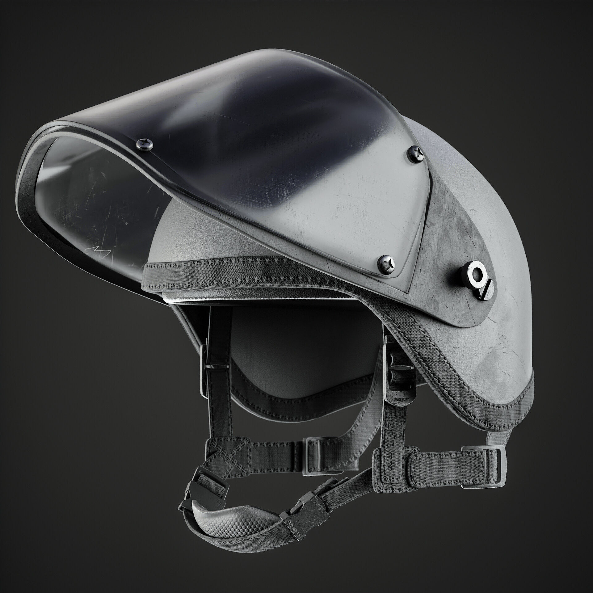 Mehdi Beheshti - Texturing a Military Helmet in Substance Painter ...