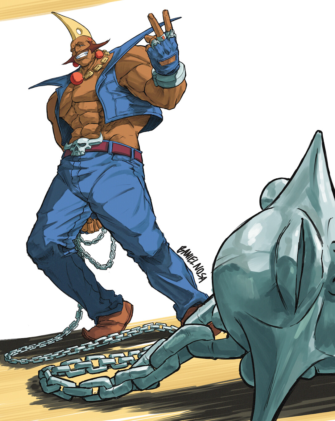 ArtStation - Street Fighter Birdie