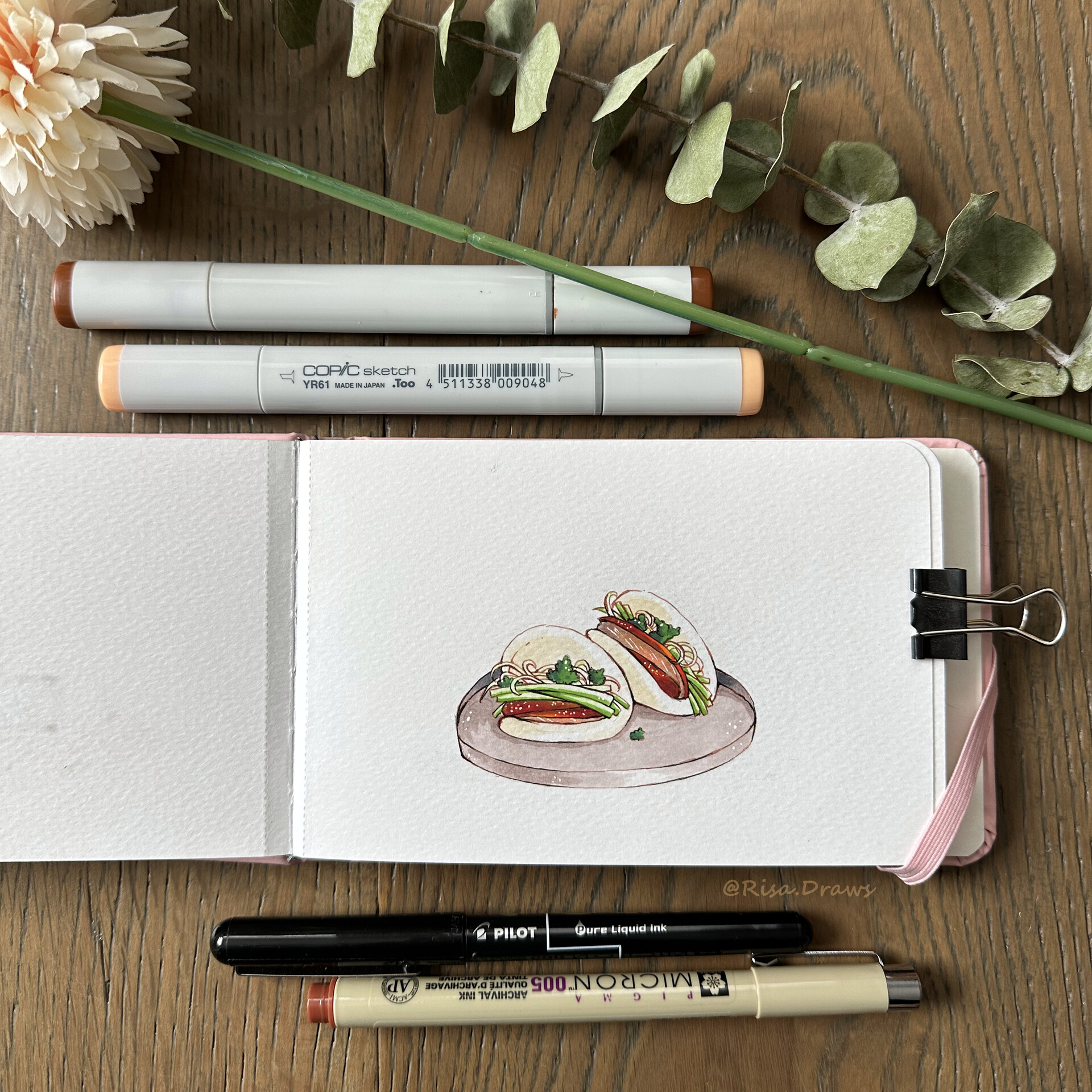 ArtStation - [Small Bites] Peking Duck Bao