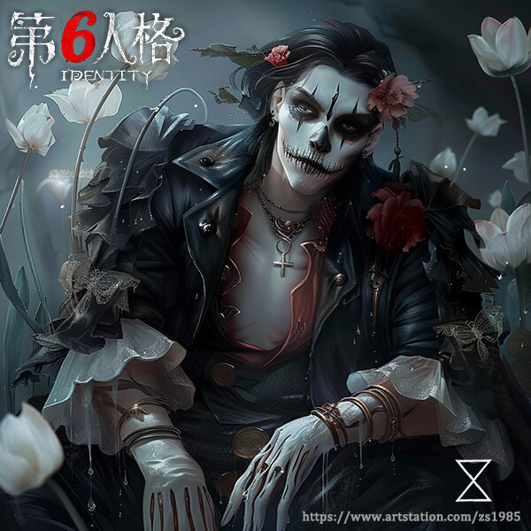 ArtStation - 第五人格-同人图（小丑）-by-ruoxin zhang