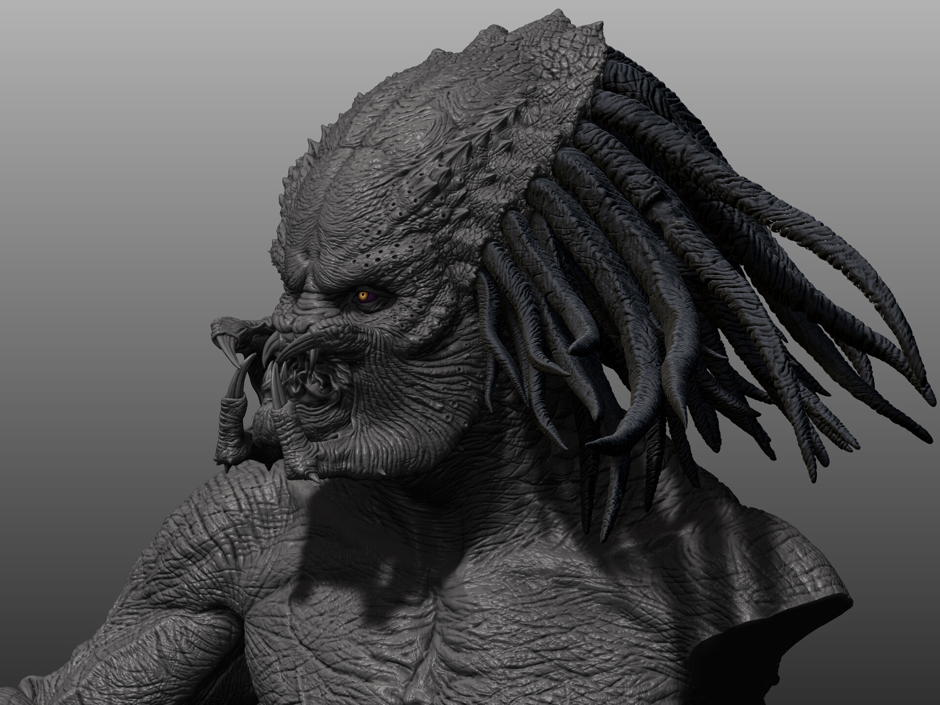 Ji Ruan - Fugitive Predator 1:3 licensed statue