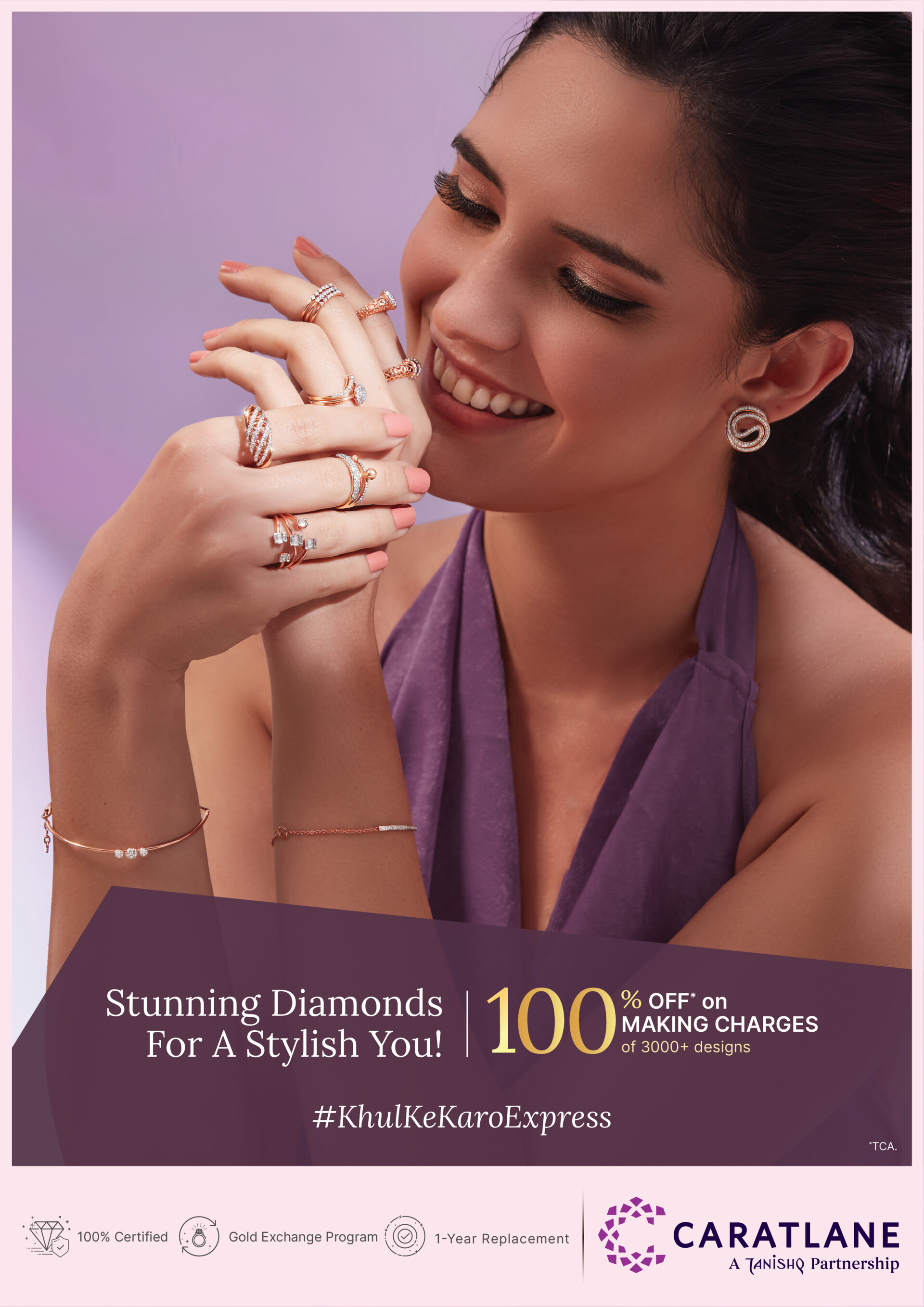 ArtStation - Banner Design for Caratlane Tanishq