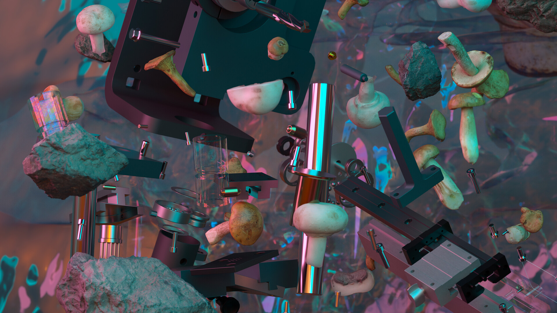 ArtStation - Random flying objects