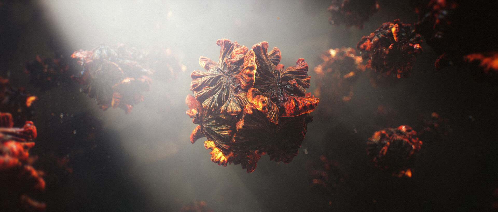 ArtStation - Abstract cancer cell