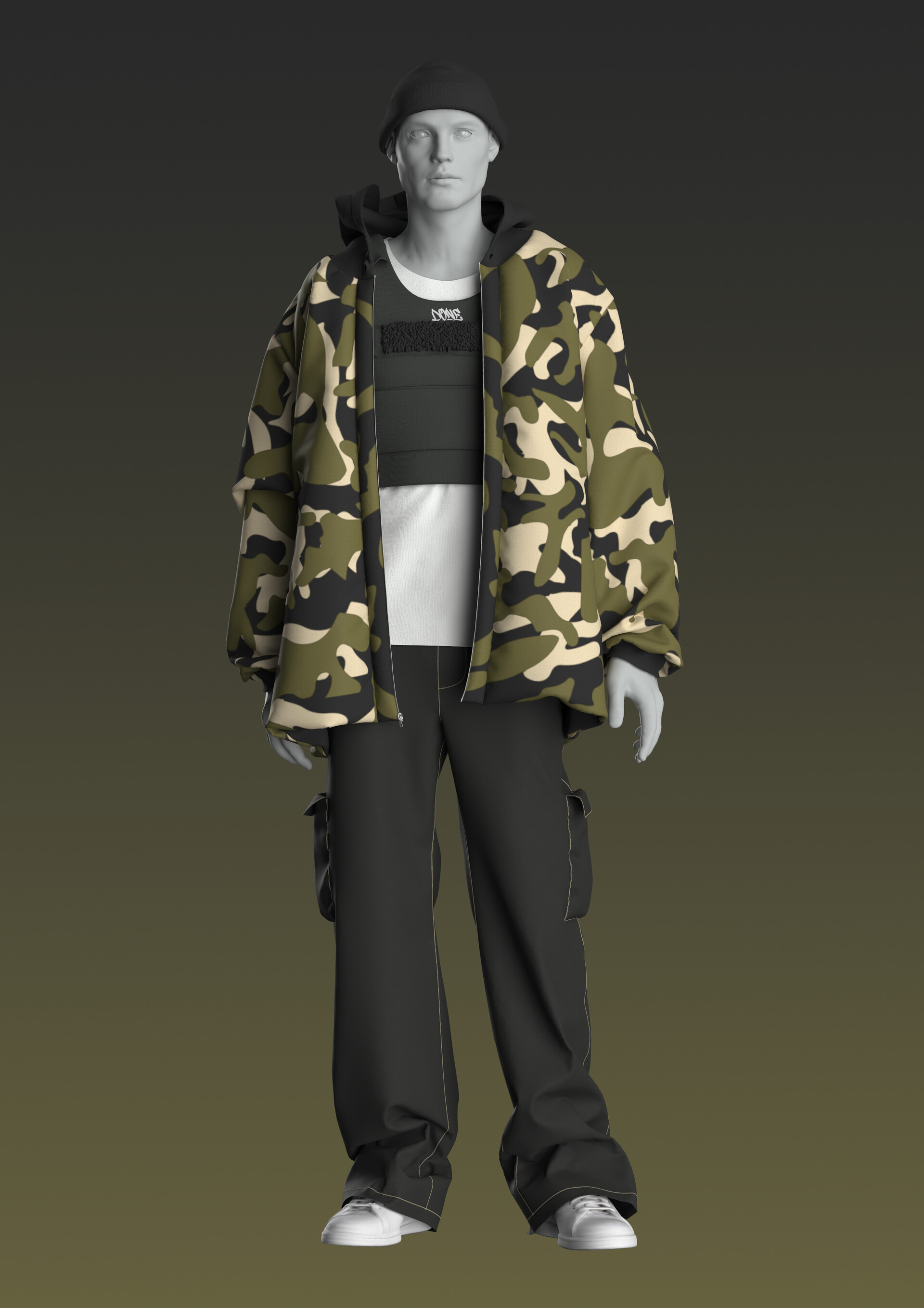 ArtStation - HIP HOP outfit 5