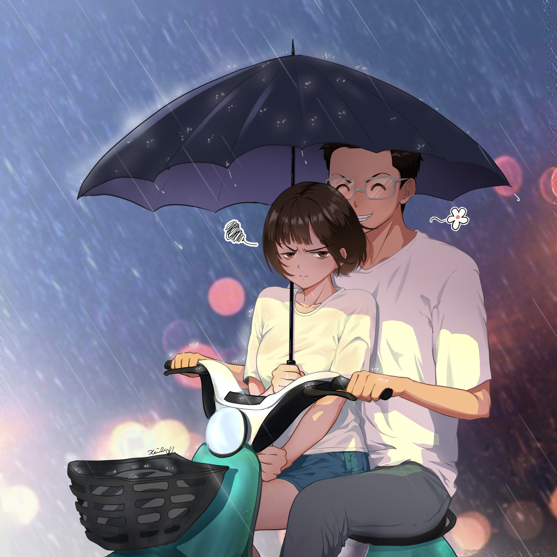 ArtStation - Humanoid umbrella