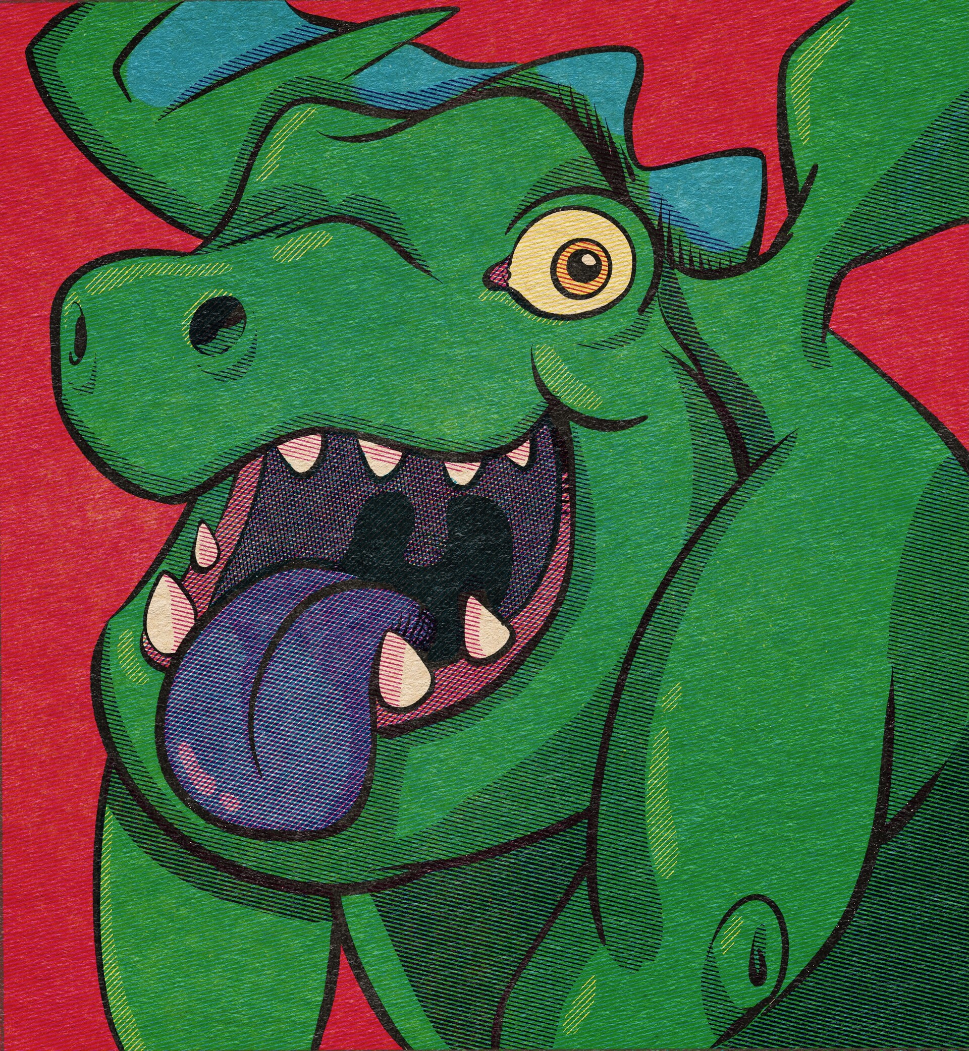 ArtStation - Baby Dragon from Clash Royale