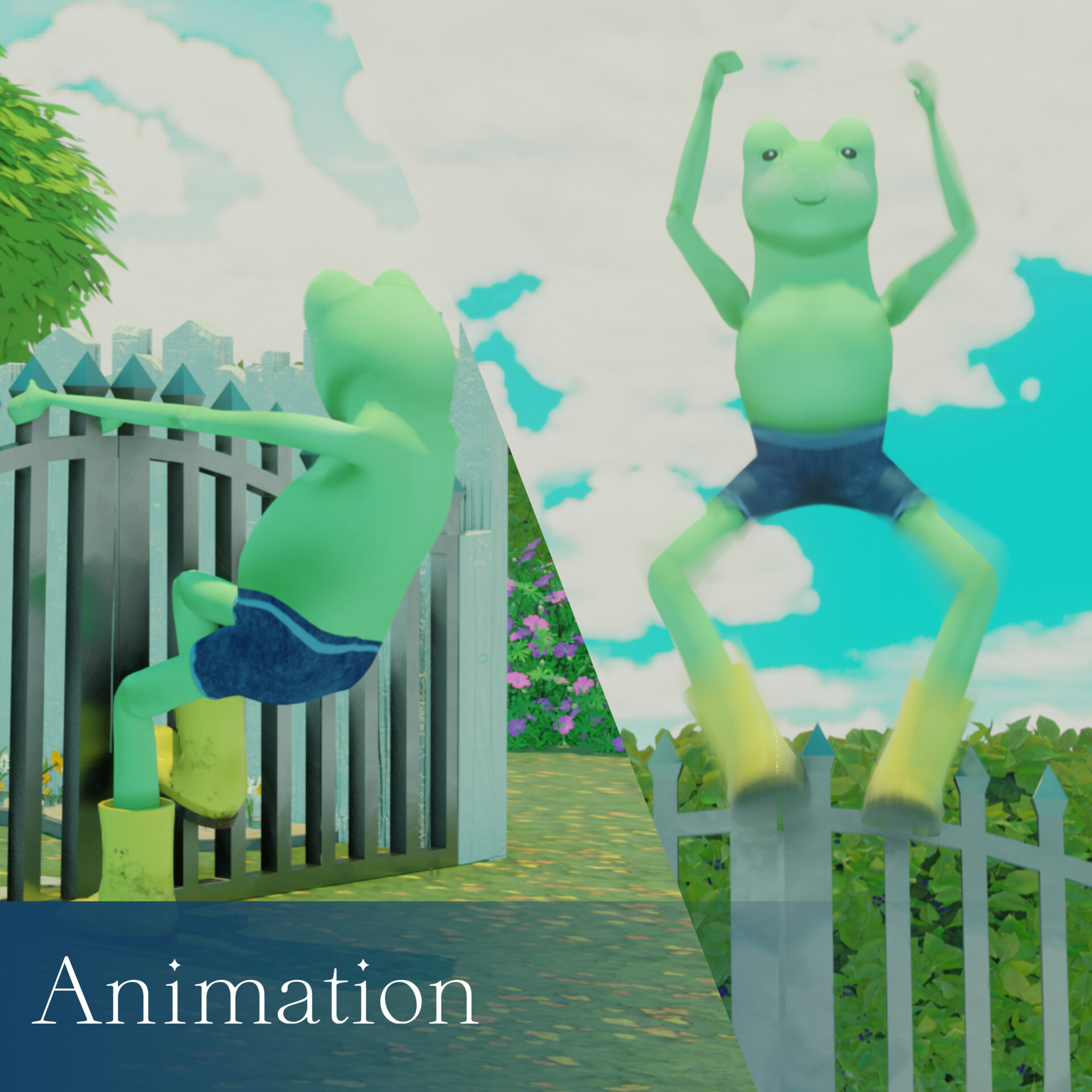 Viktoria Neumann - Animation - "Froggie forgot his Keys"