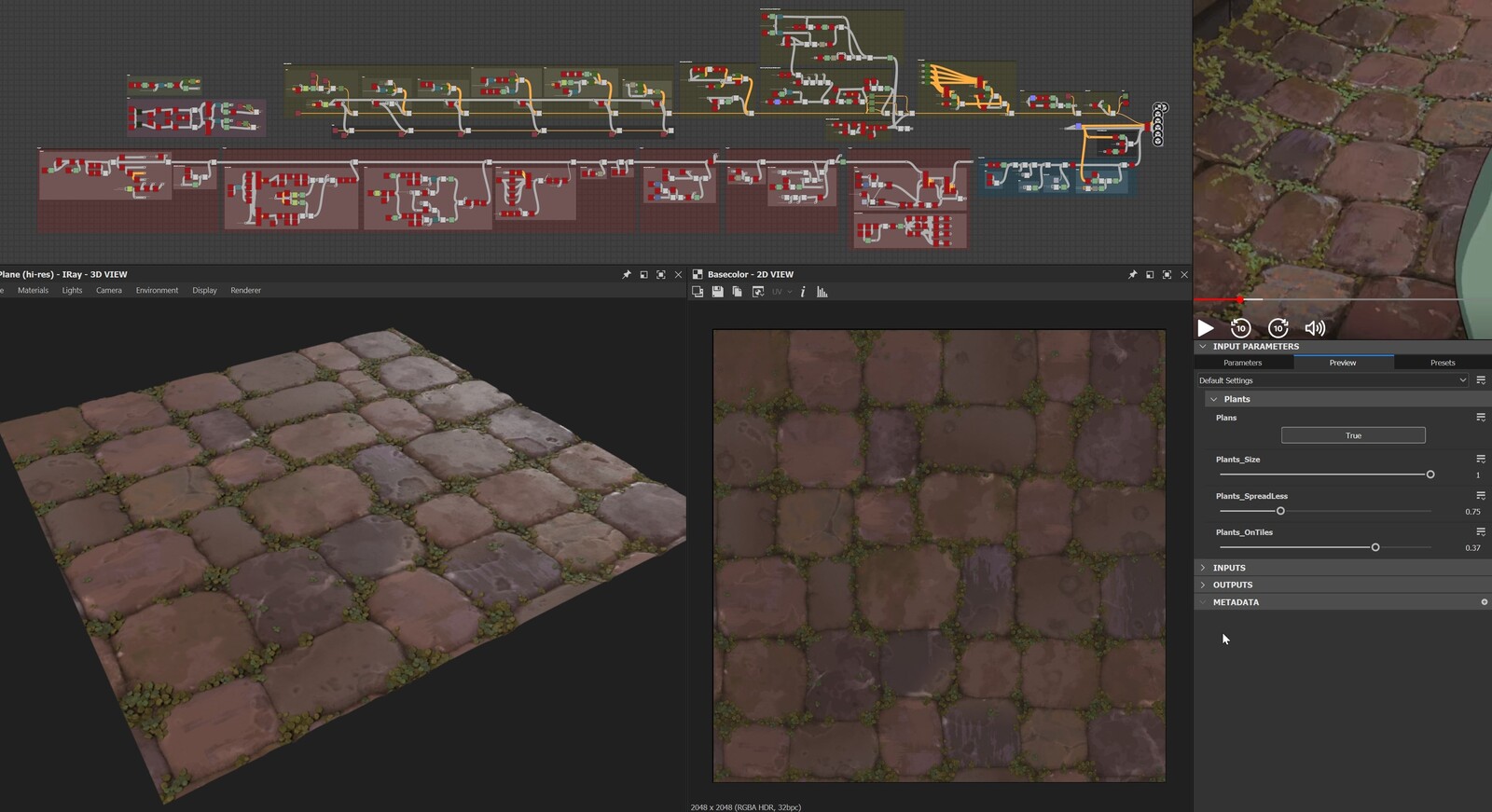 Anna Rudzka - Stylized stone pavement