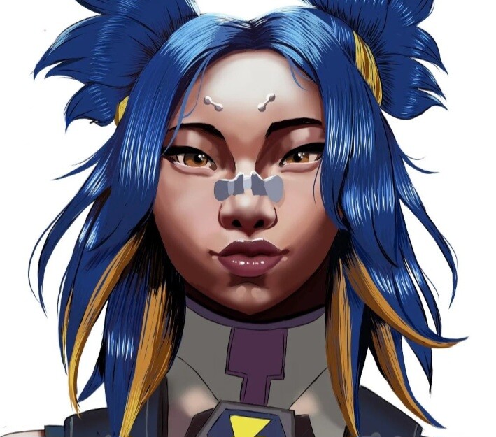 ArtStation - Neon Valorant fanart