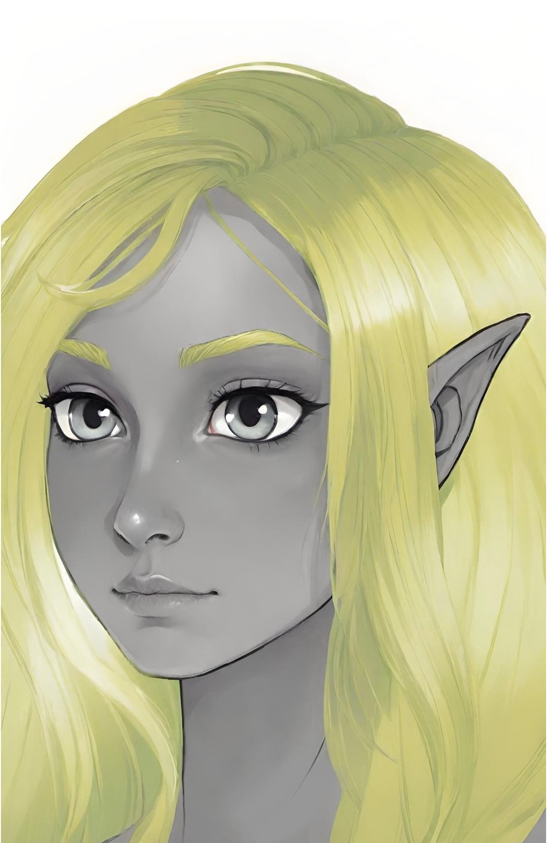ArtStation - Female Drow Elf Character Design