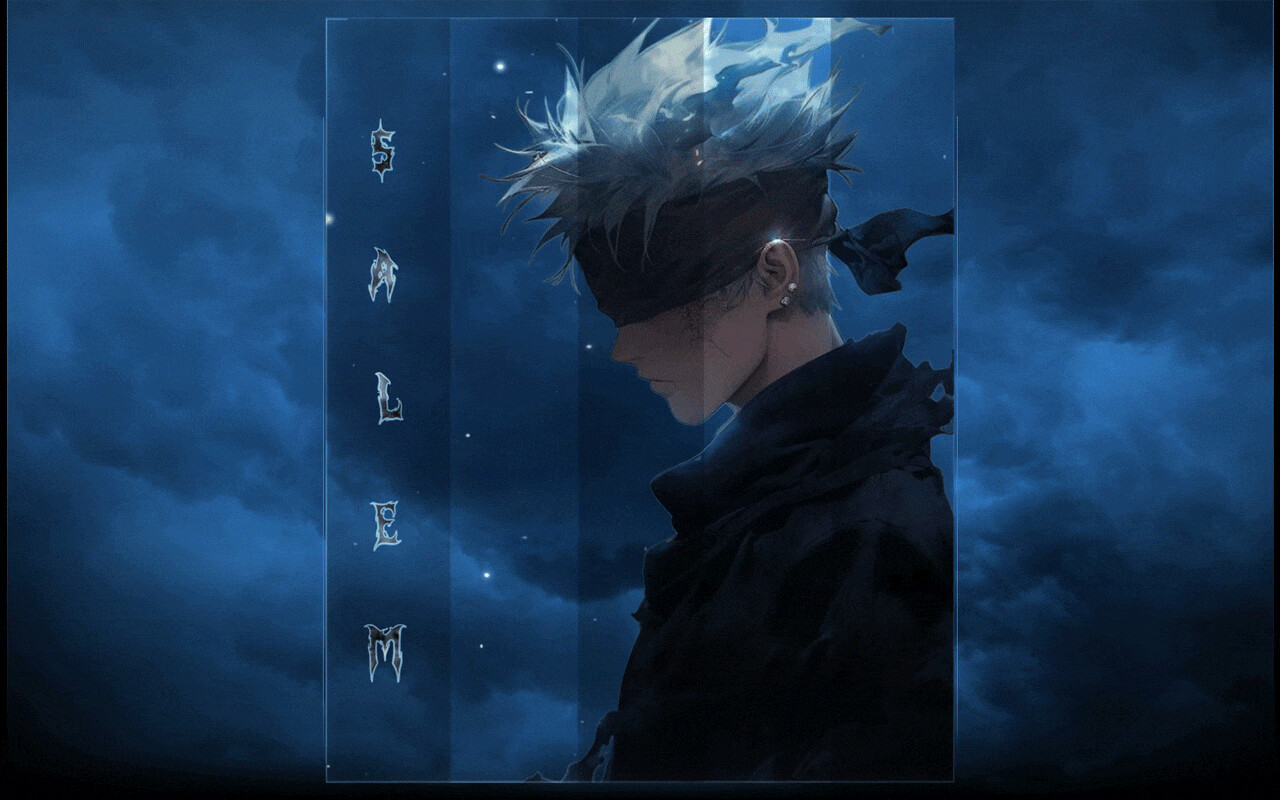 ArtStation - Gojo Satoru Animated Steam Artwork - Illustration Jujutsu ...