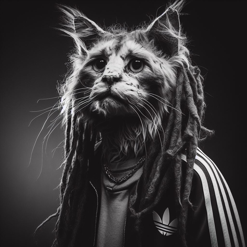 ArtStation - nu-metal cats (ai generated)