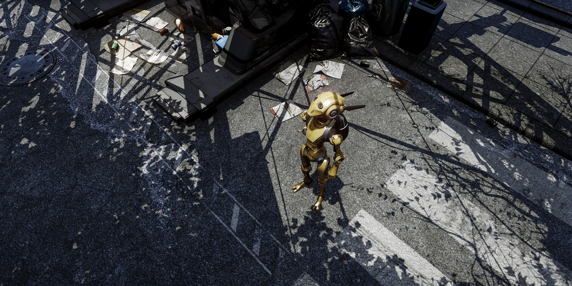 ArtStation - SENTIMENTAL CYBORG - Shadows