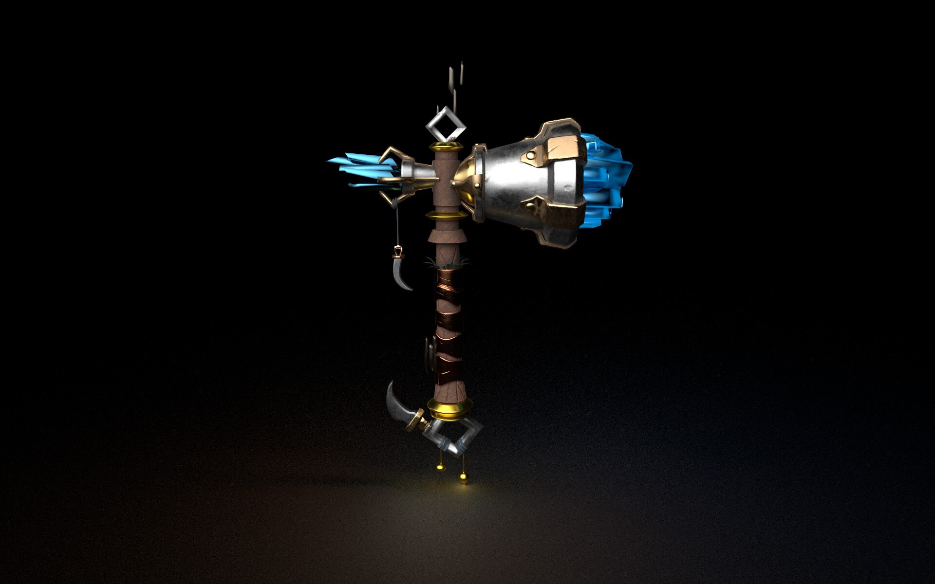 ArtStation - FUTURISTIC HAMMER