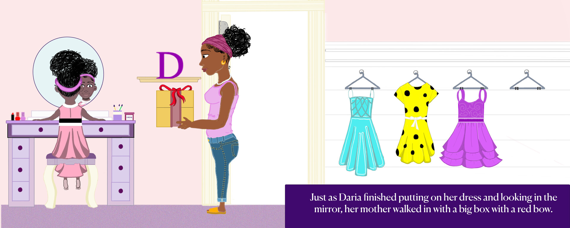 Seth Hunter - Additional Pages of "Daria's Red Dress"