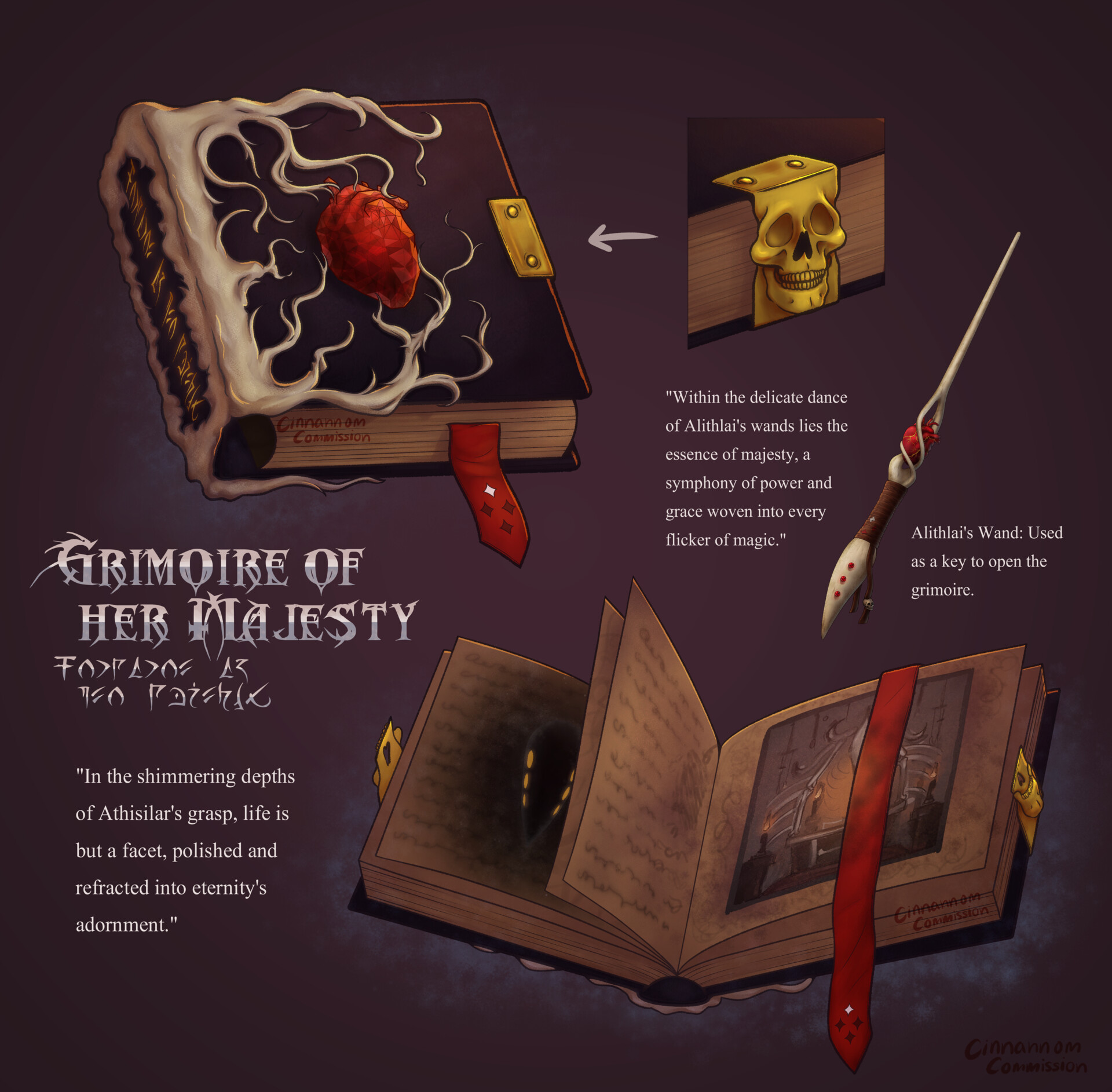 ArtStation - Grimoire of Her Majesty