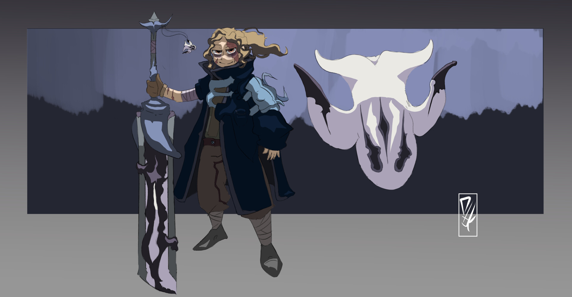 ArtStation - Character Desing: lazy knight