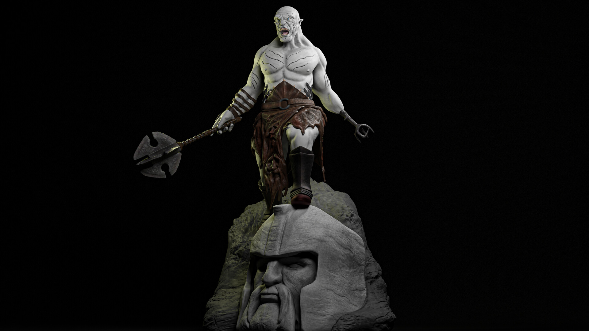 ArtStation - Azog the defiler