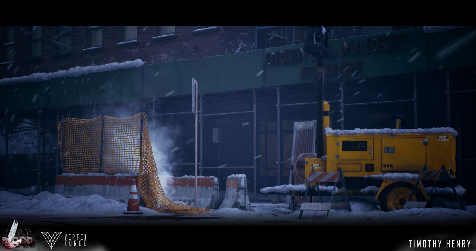 Timothy Henry - Cold Blood Cityscape