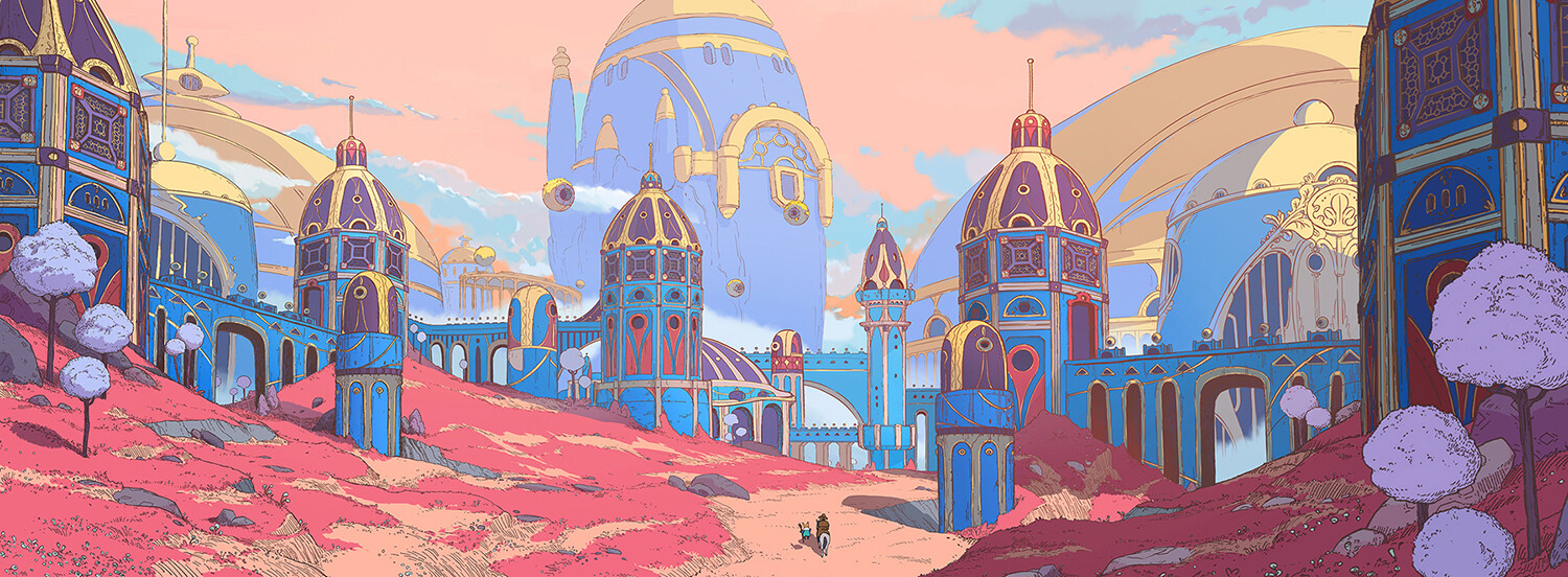 ArtStation - Blue Mirage