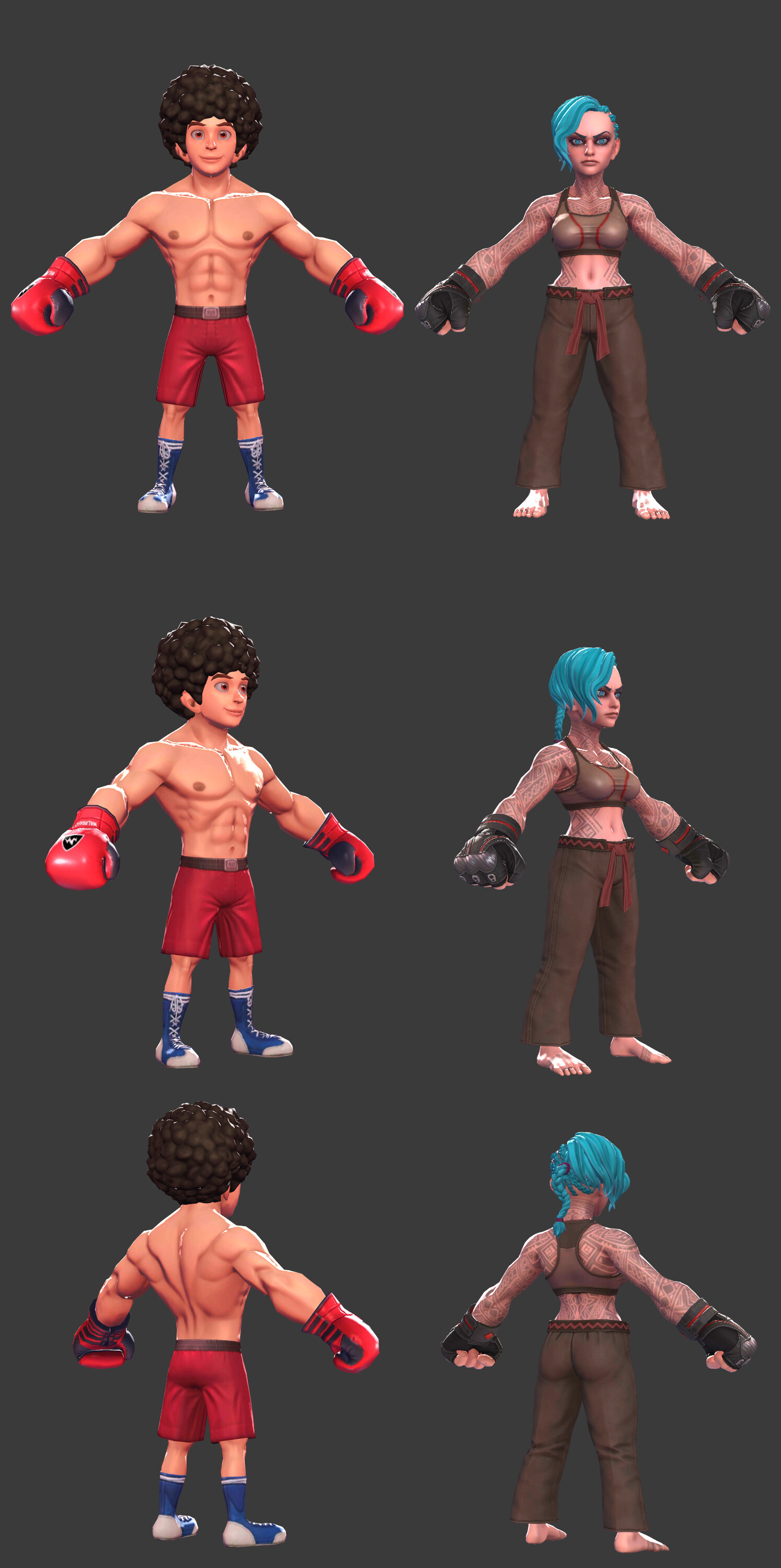Sung Yoon hong - Boxing Star costume