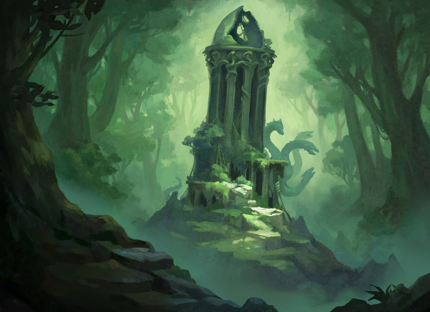 ArtStation - Hydra Command Tower