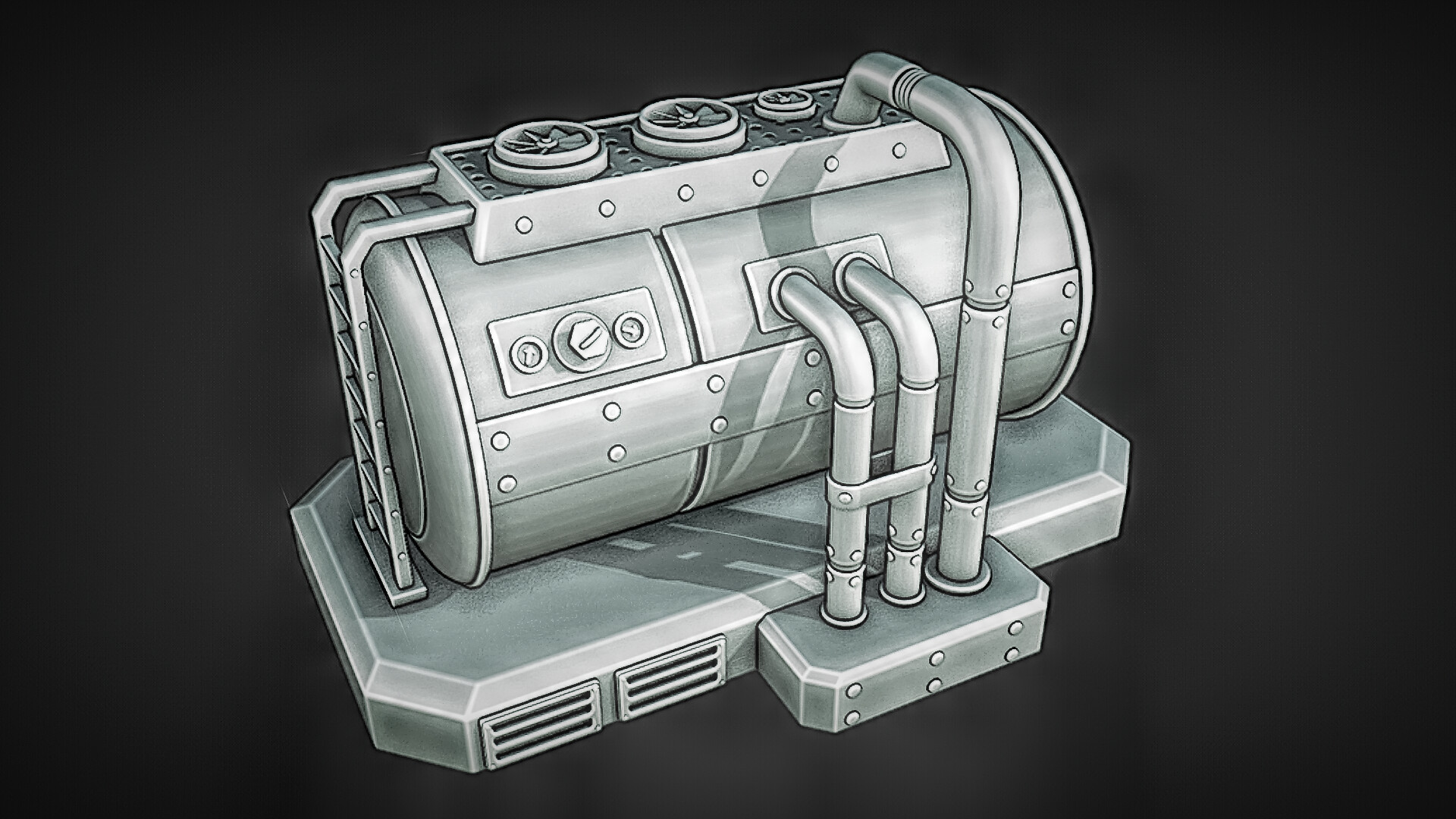 ArtStation - Fuel Tank