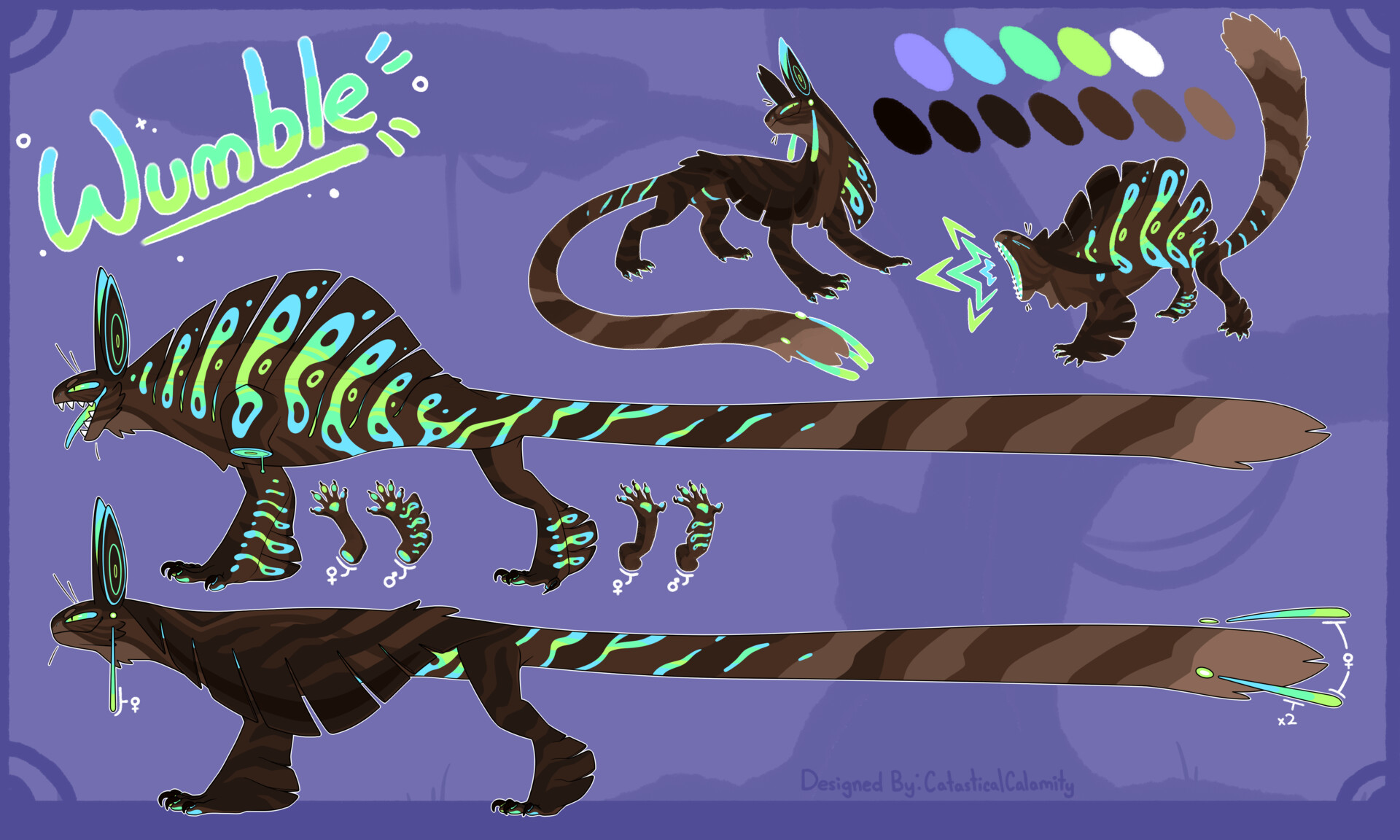 ArtStation - Unofficial Design for Creatures of Sonaria, Wumble