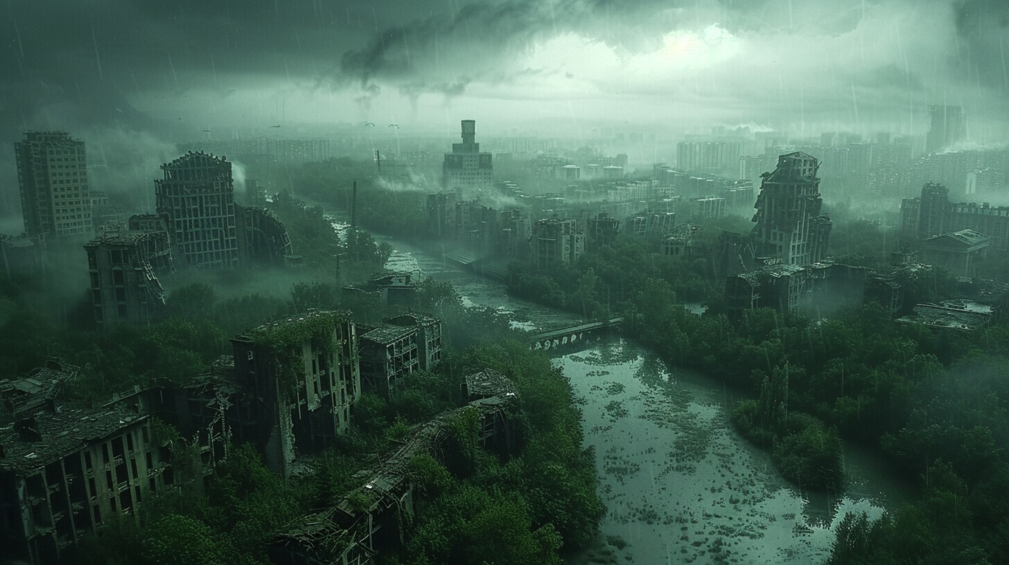 Tika Concept - +320 Dystopian Environment Concept(4k) | Vol_166