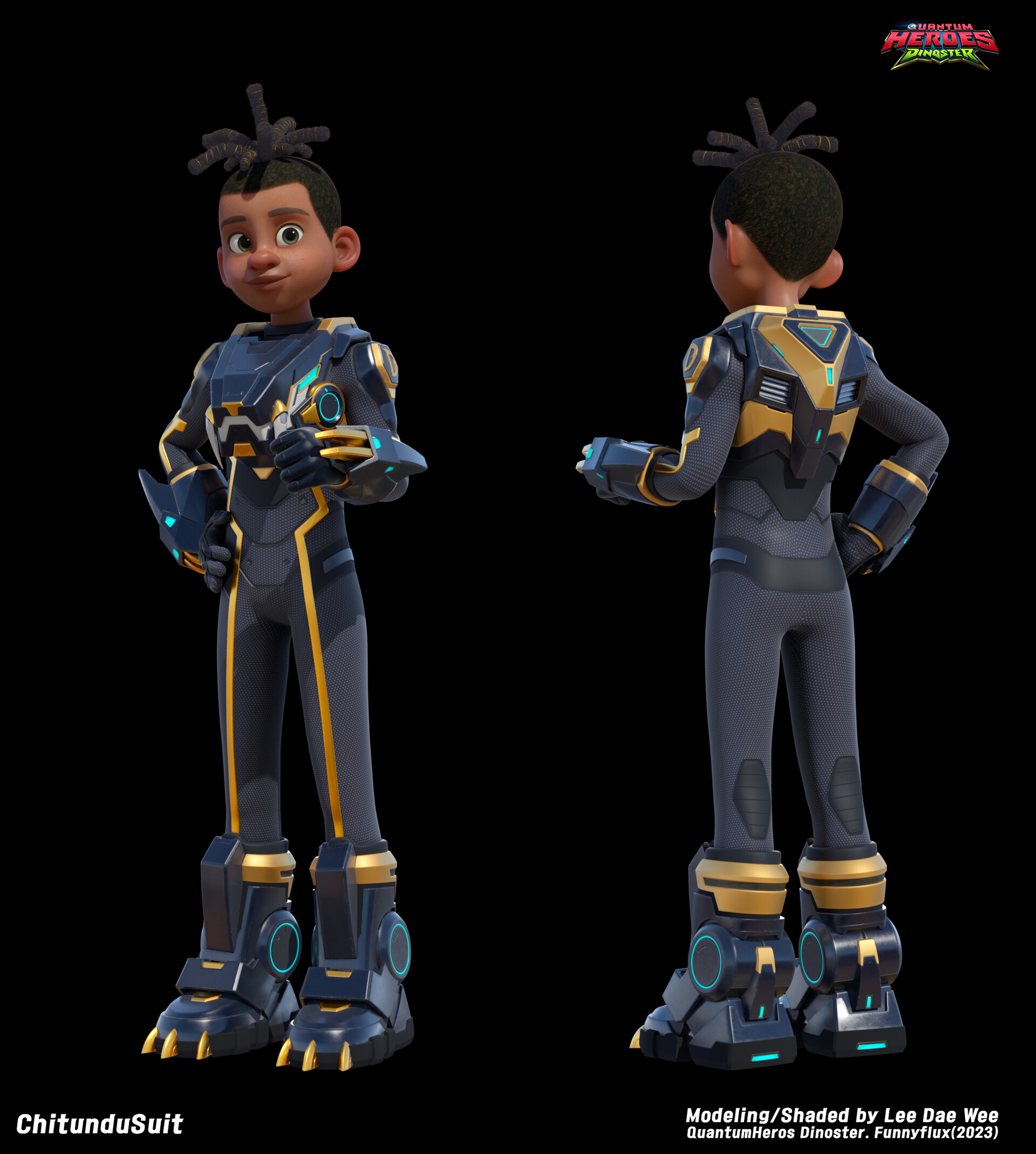 David Lee - QuantumHeros Dinoster - ChitunduSuit