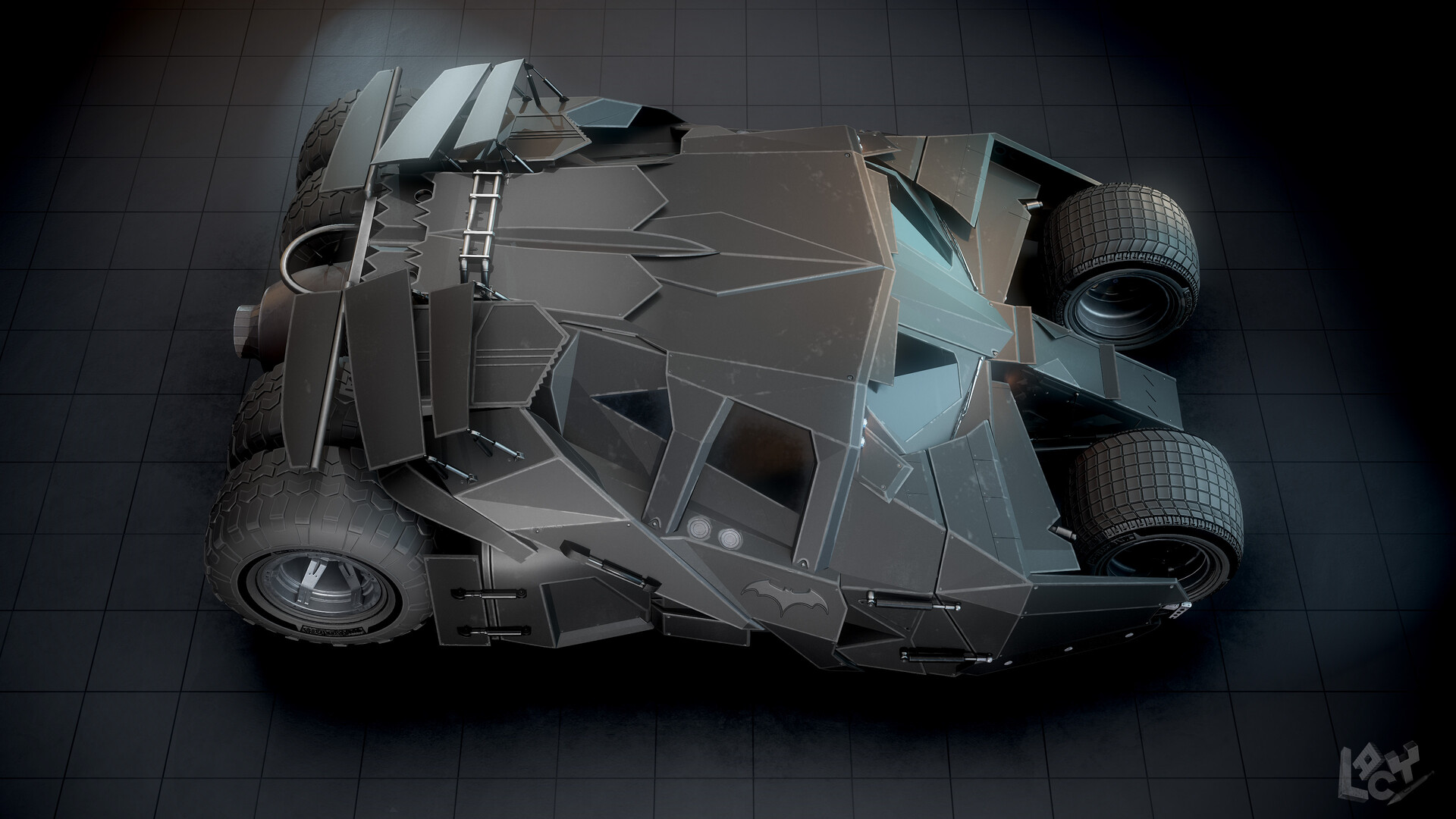 Eugene Lacy - BATMOBILE. Christopher Nolan's The Dark Knight trilogy ...