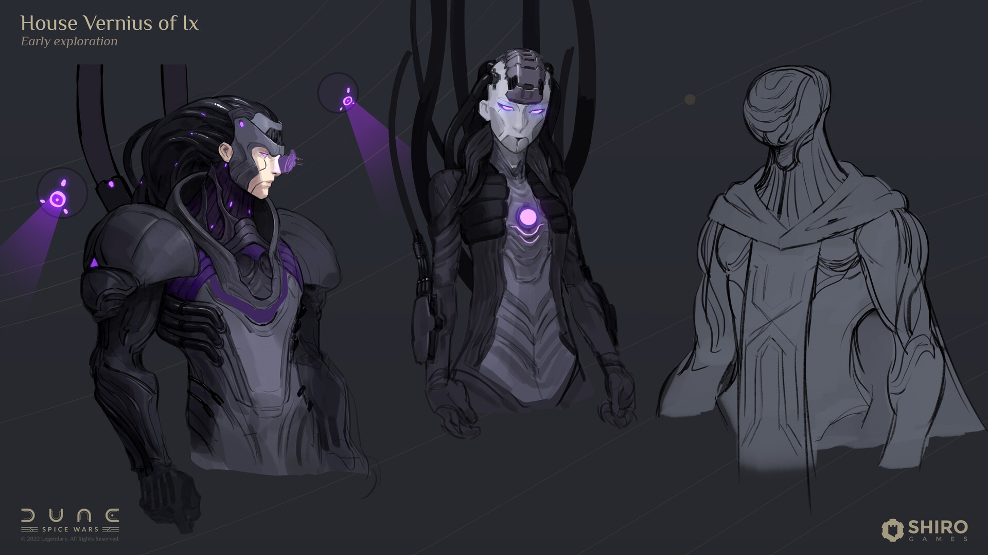 Pierre Armal Le - DUNE Spice Wars - House Vernius of Ix Concept Art