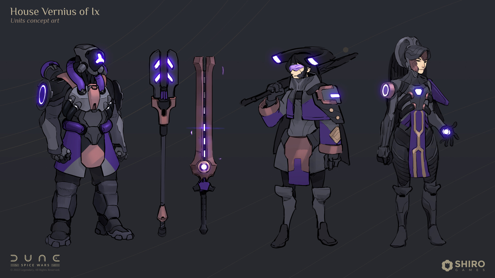 Pierre Armal Le - DUNE Spice Wars - House Vernius of Ix Concept Art