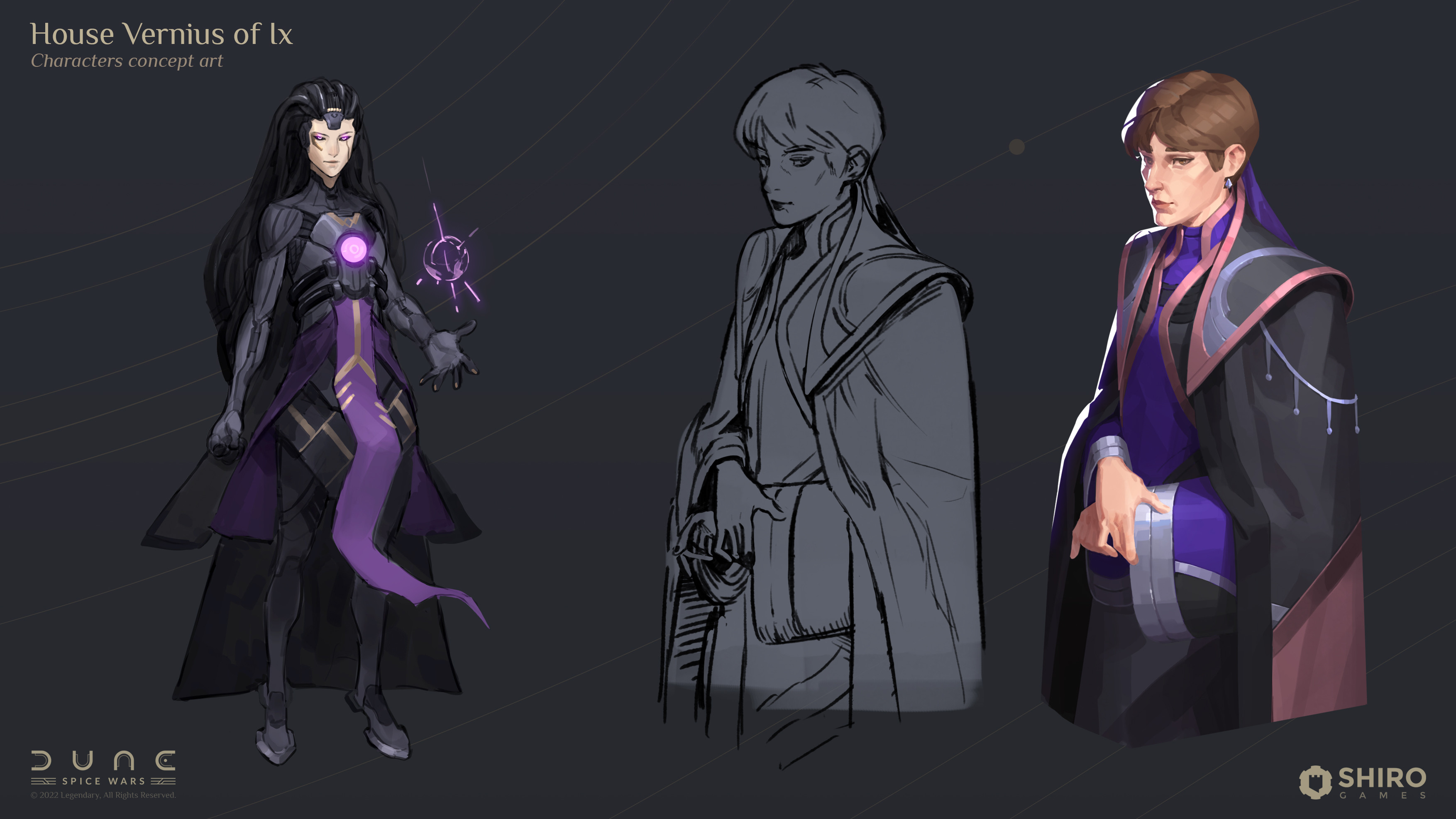 Pierre Armal Le - DUNE Spice Wars - House Vernius of Ix Concept Art